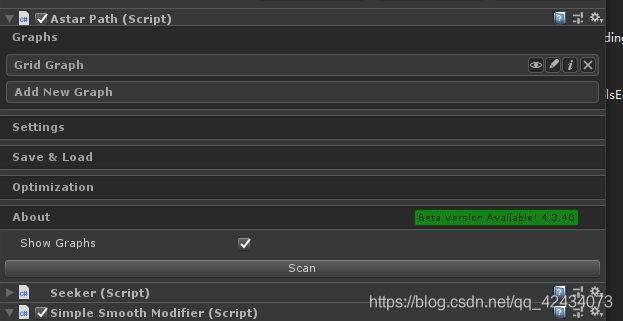 Unity学习笔记--易学易会的unity中A星寻路插件:A*Pathfind Project的使用_unity a* pathfinding project-CSDN博客