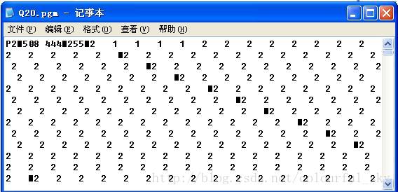 PGM格式图像详解_pgm格式图片-CSDN博客