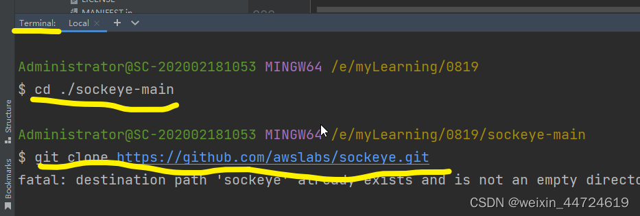 pycharm中使用git(还有右键 Git没有出现或者点击没有反应)；pycharm中执行linux语句； 实用截图工具；pycharm导入模块报错；顶会论文从哪搜索；绝对和相对路径 ...