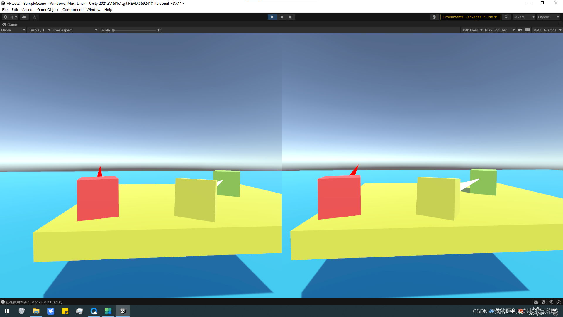 无头盔开发vr XR Device Simulator操作（更新）-CSDN博客