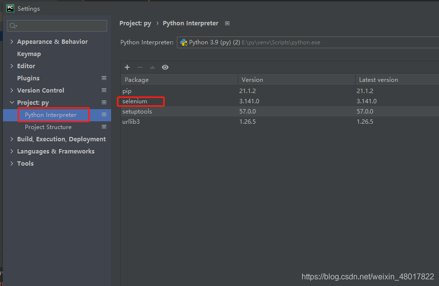 Python+Pycharm+Selenium+WebDriver 自动化环境搭建_webdriver pycharm-CSDN博客