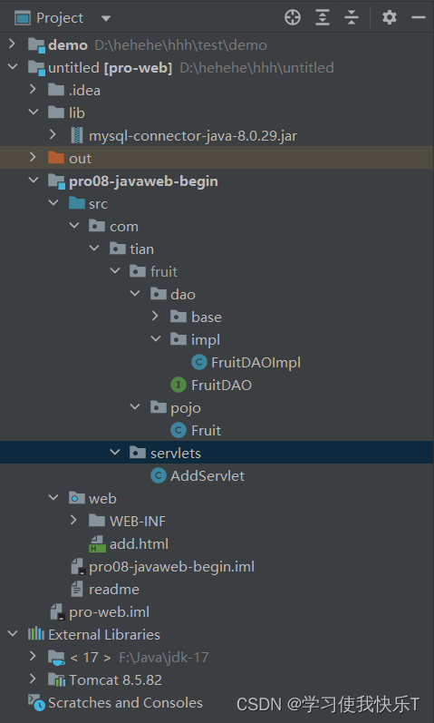 (1.在IDEA下新建JavaWeb项目，并实现Servlet入门-获取参数)_idea编写一个html页面和一个servlet,实现利用servlet()的dopost()方法读-CSDN博客