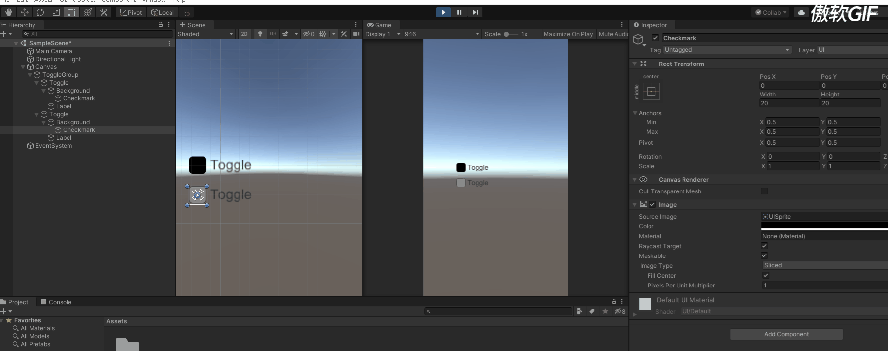 Unity Toggle组件踩坑使用笔记_unity toggle gra-CSDN博客