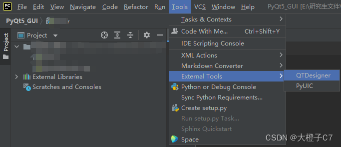 Anaconda+Pycharm下PyQt5安装及环境配置_anaconda pyqt5-CSDN博客