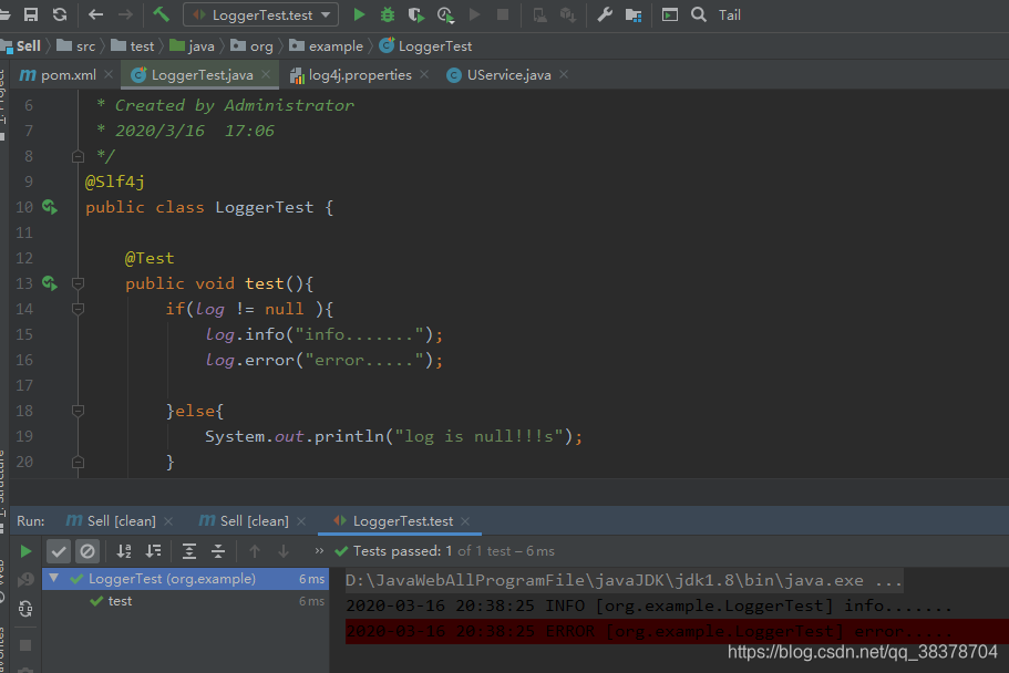 @Slf4j注解实现日志输出_slf4j log.info-CSDN博客