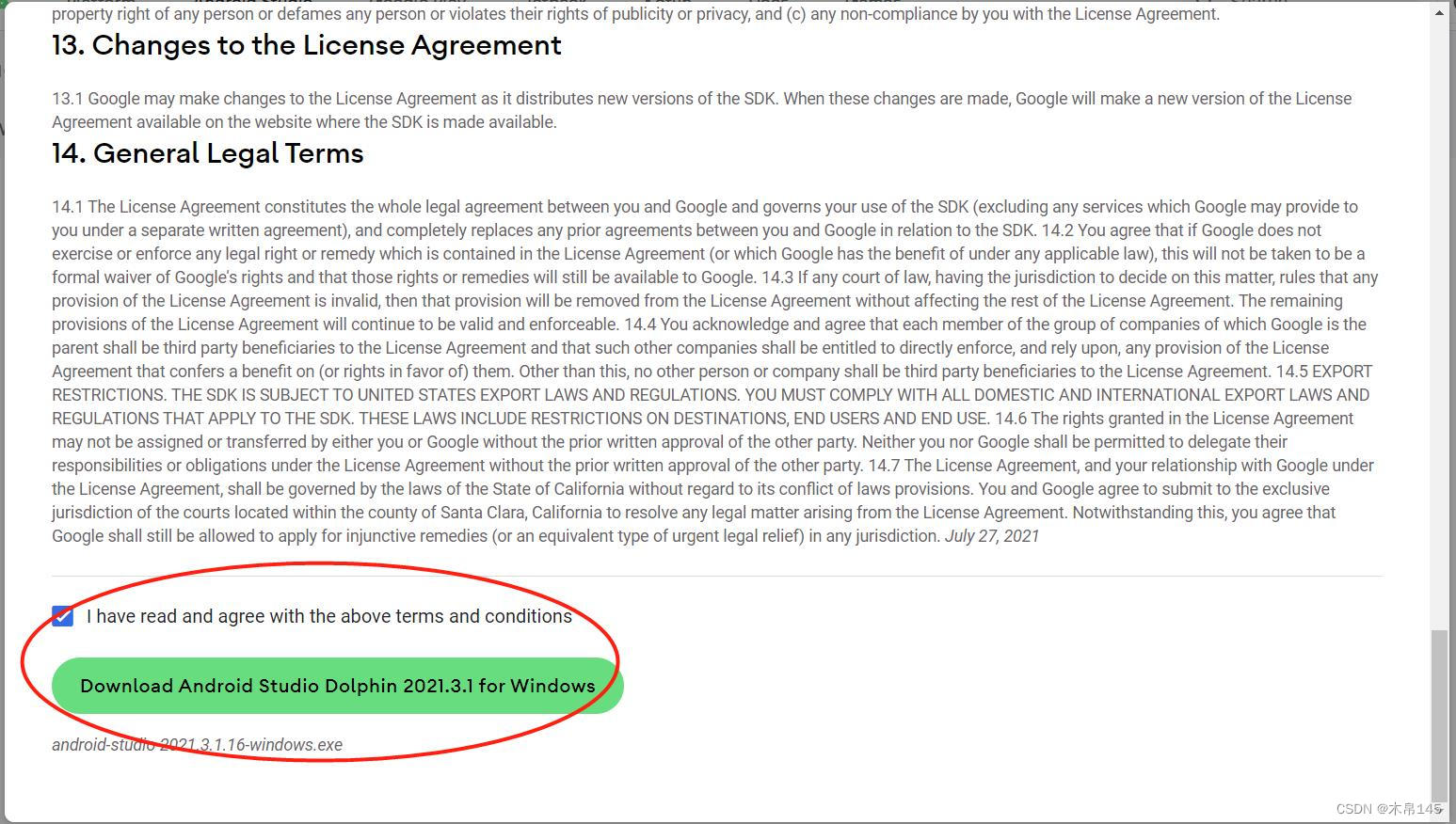 Android Studio 2021版本安装及环境搭建教程-CSDN博客