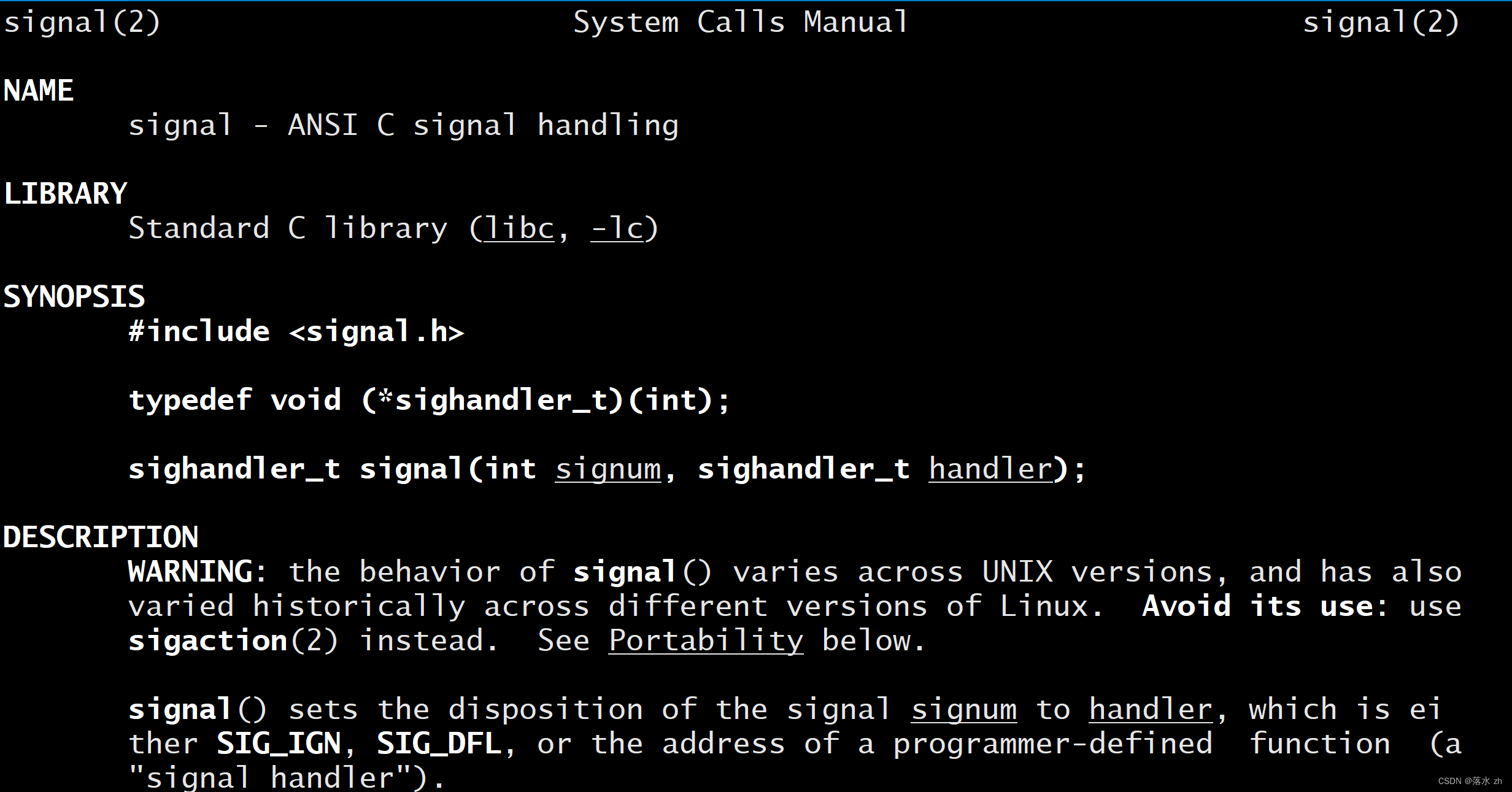 Linux —— 信号初识_sigint-CSDN博客
