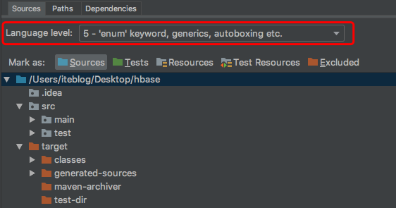 java中.level_Intellij IDEA 中 Java Language Level 设置-CSDN博客