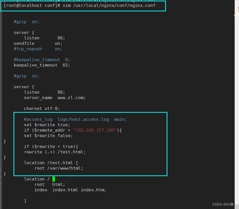 Nginx重写功能rewrite_nginx rewrite-CSDN博客