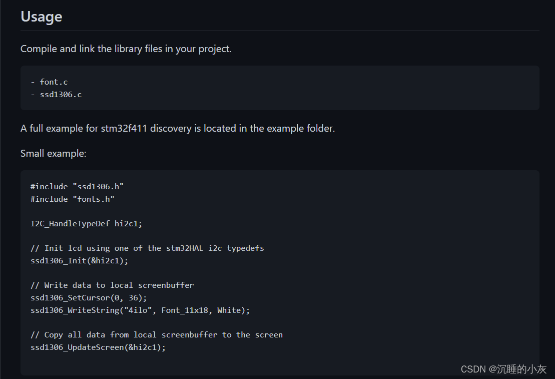 stm32hal库硬件IIC使用OLED（SSD1306）_hal i2c ssd1306-CSDN博客