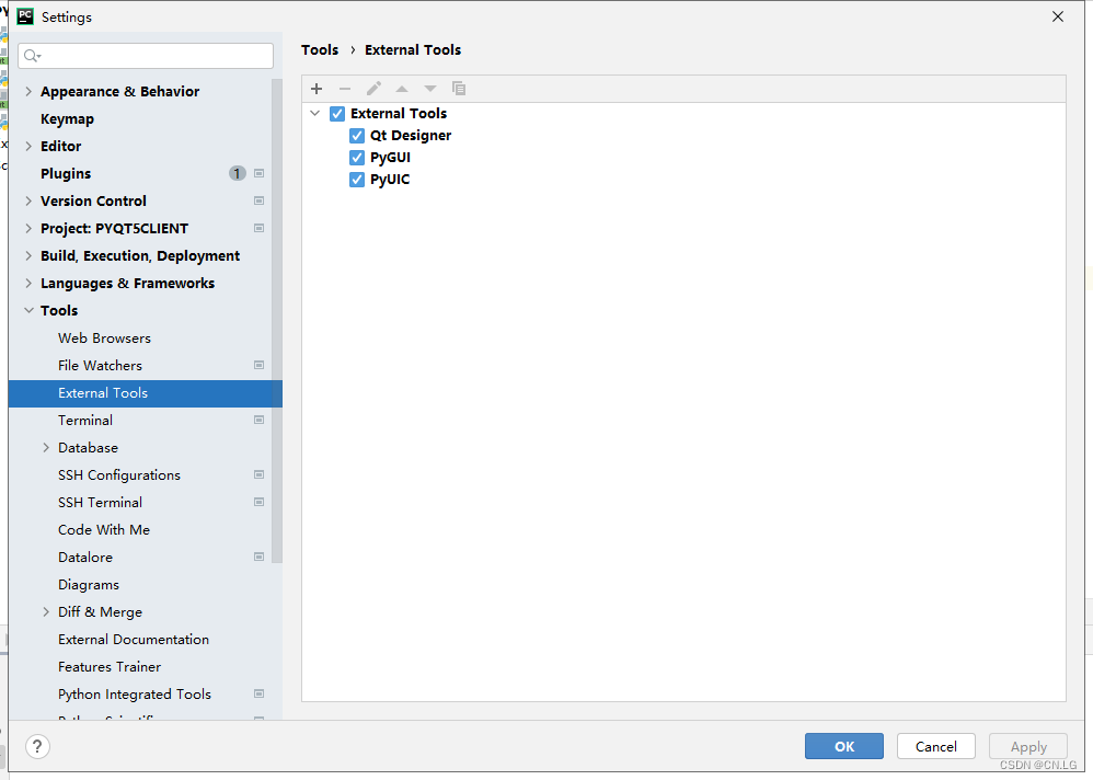 PyCharm 安装PyQt5及其工具（Qt Designer、PyUIC）详细教程_pycharm安装pyqt5及其工具-CSDN博客