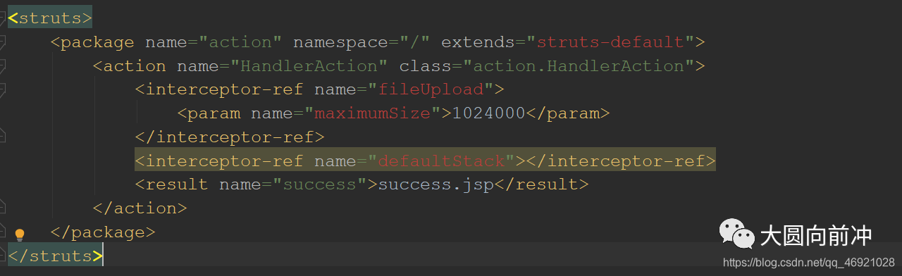 解决 IDEA 下 struts.xml 中 extends=“struts-default“ 报红的问题_struts-default 报红-CSDN博客
