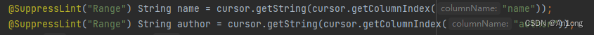 SQLite数据库Value must be ≥ 0 but `getColumnIndex` can be -1错误解决_value must be ≥ 0 but ...