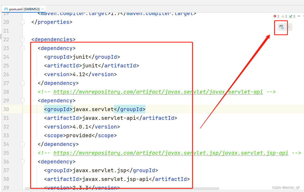 javaweb无框架从数据库到页面的登录业务实现jsp+servlet+service+dao+mysql；工具idea+maven+tomcat_idea java开发从web页面到数据库 ...