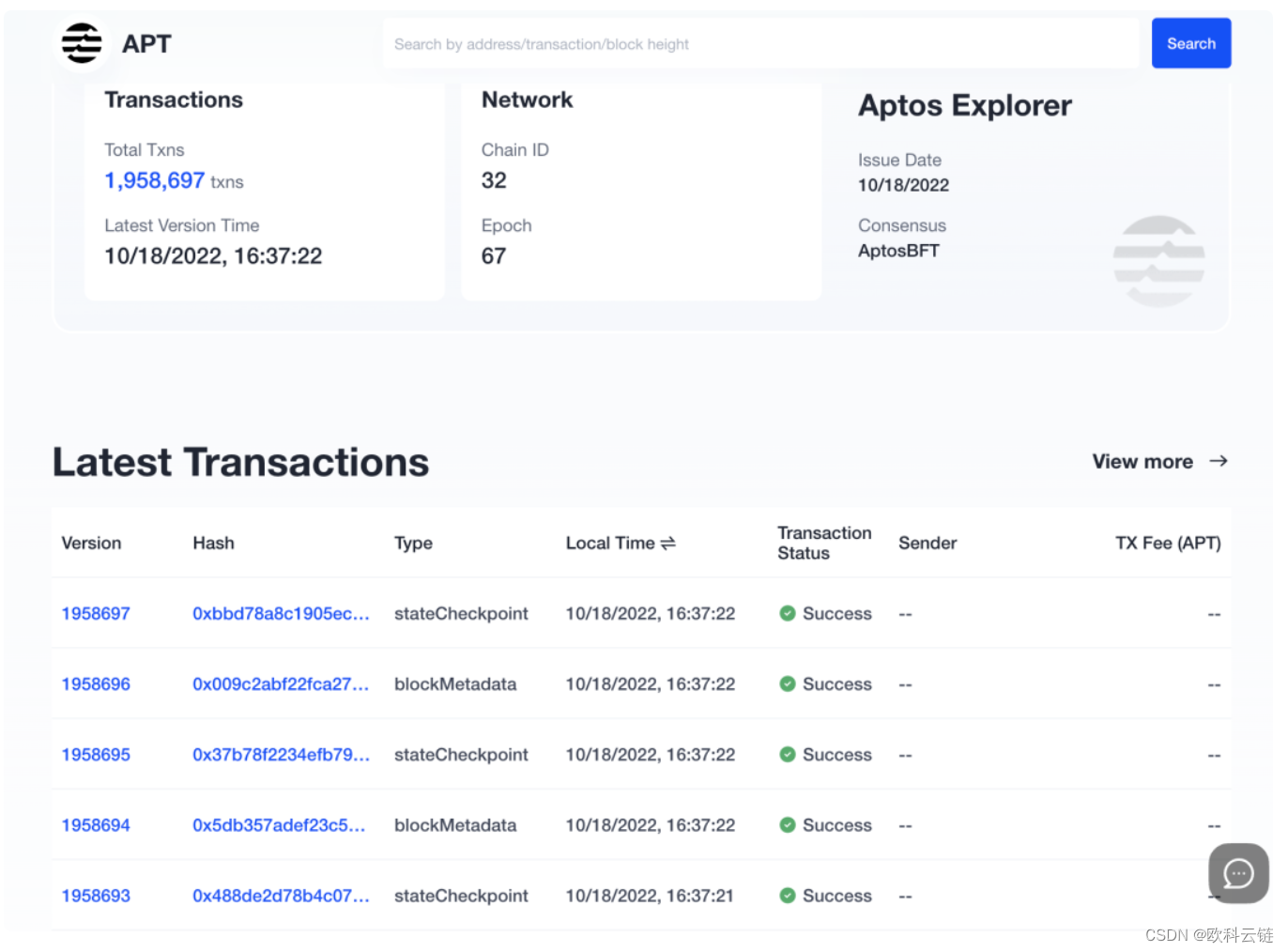 欧科云链：Aptos上线惹争议！OKLink多链浏览器提供可信数据_欧科云链浏览器-CSDN博客