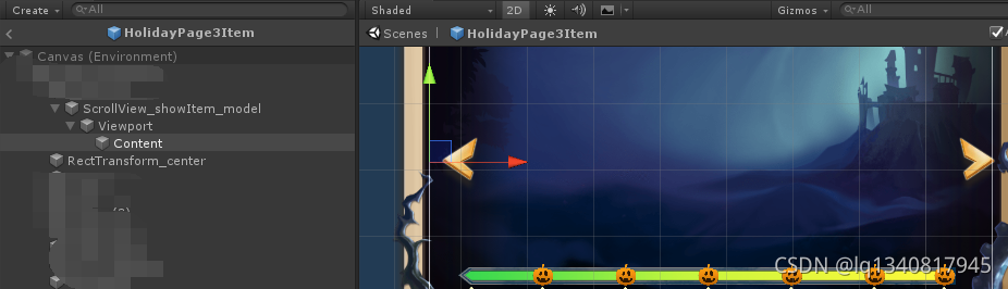 Unityugui实现scrollview 滑动居中的放大、其他的缩小，简单实现方法unity Scrollview自动居中 Csdn博客