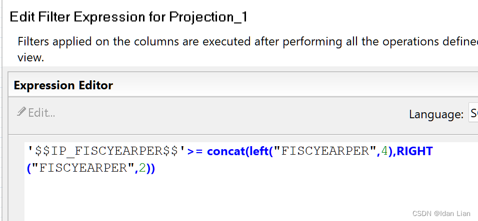 HANA:计算视图-图形化视图-“参数“-引用表数据（性能优化）_hana view create variable input parameter bw query-CSDN博客