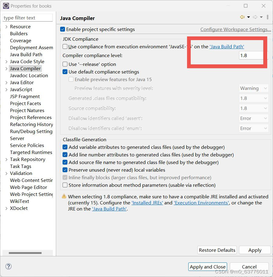 eclipse引入文件出现的一些问题_preference node "de.loskutov.filesync" has been re-CSDN博客