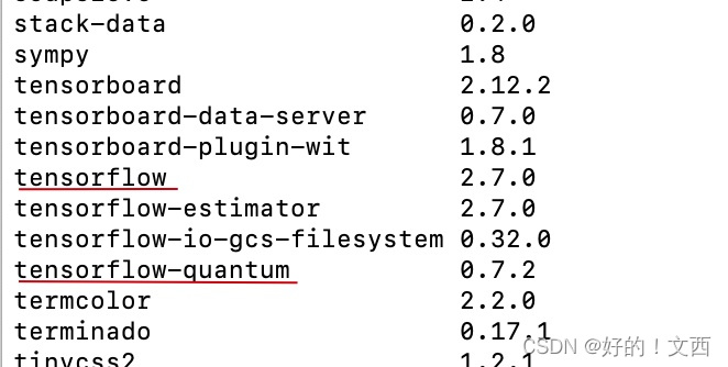 基于tensorflow和tensorflow-quantum的量子机器学习环境搭建, Mac环境下_如何使用tensorflow quantum-CSDN博客