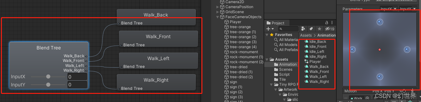 【Unity实战100例】Unity2D人物控制器，控制2D玩家移动跳跃，四方向和水平方向_Unity实战100例-CSDN专栏