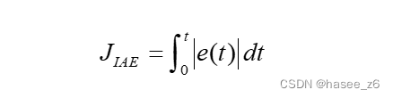 matlab搭建IAE，ISE，ITAE性能指标_控制系统iae指标设置-CSDN博客