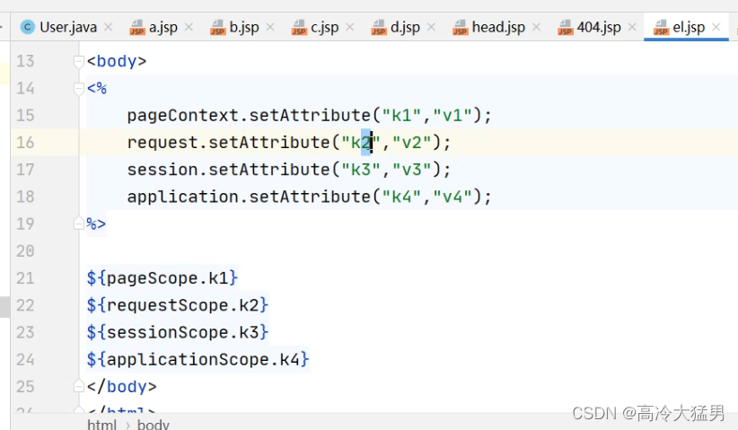JSP EL表达式详解-CSDN博客