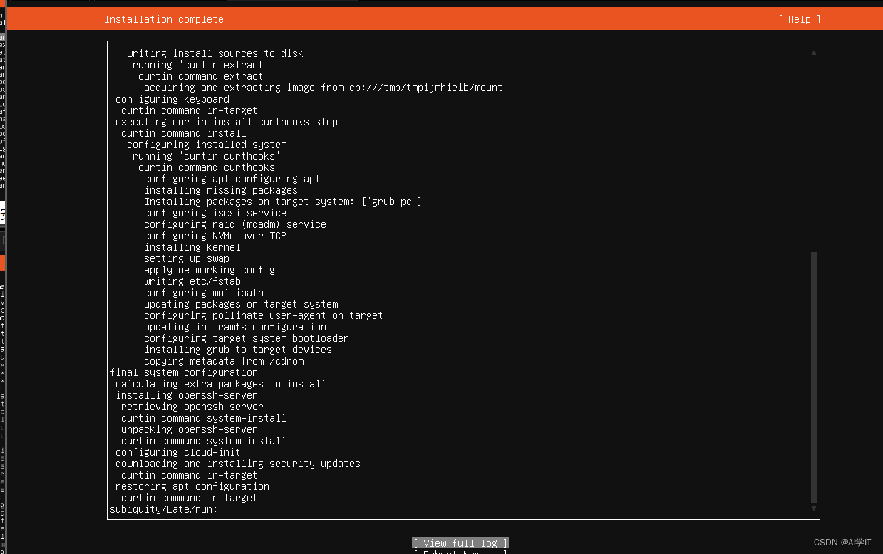 RHCE （Linux进阶） Ubuntu 操作系统安装教程_linux 使用镜像重装ubuntu-CSDN博客