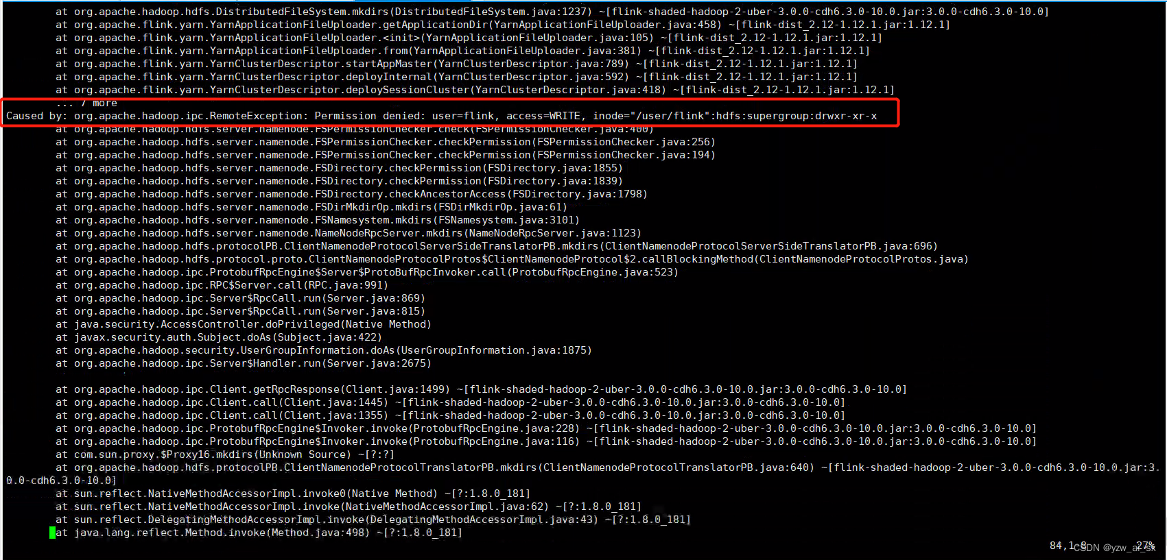CDH整合Flink(CDH6.3.0+Flink1.12.1)_cdh flink-CSDN博客