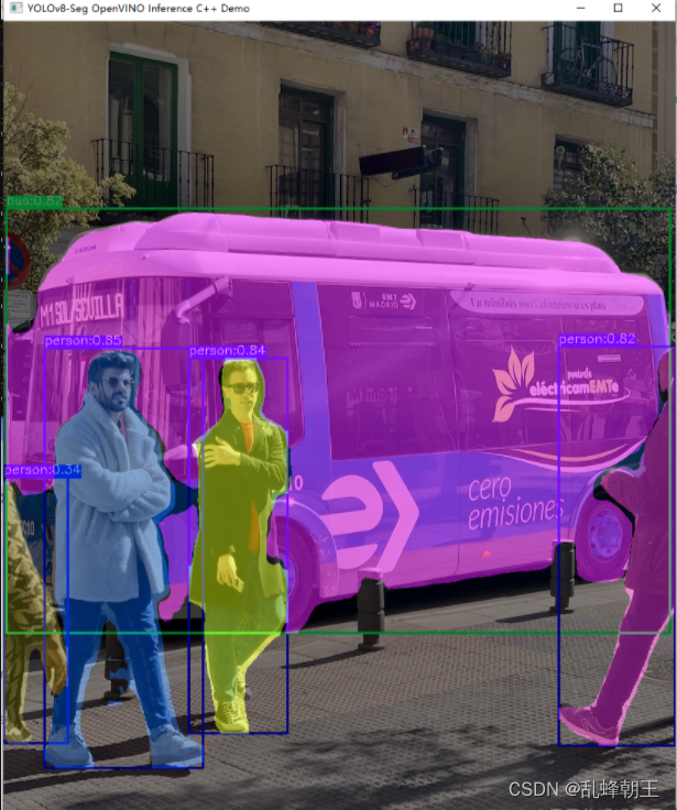 Windows C++ VS2022 OpenVINO 实例分割 Demo_openvino实例分割-CSDN博客