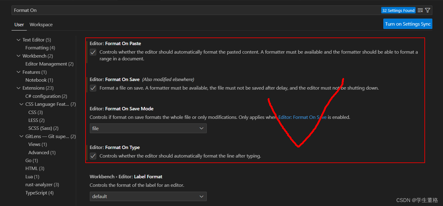 [开源工具]VSCODE代码格式化[备忘]_vscode format document-CSDN博客
