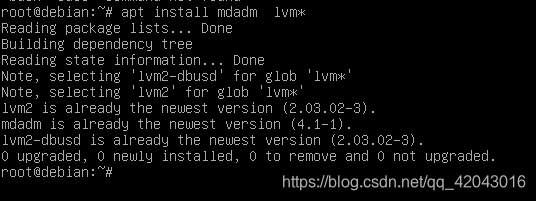 Debian10配置Raid5及部署LVM_debian创建卷组-CSDN博客