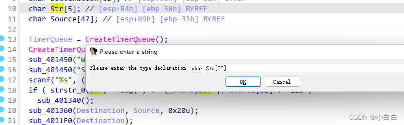 《算法还原 - CTF》逆向exe程序 + ida Pro 反汇编分析伪C代码 + python算法复现_ctf exe逆向-CSDN博客