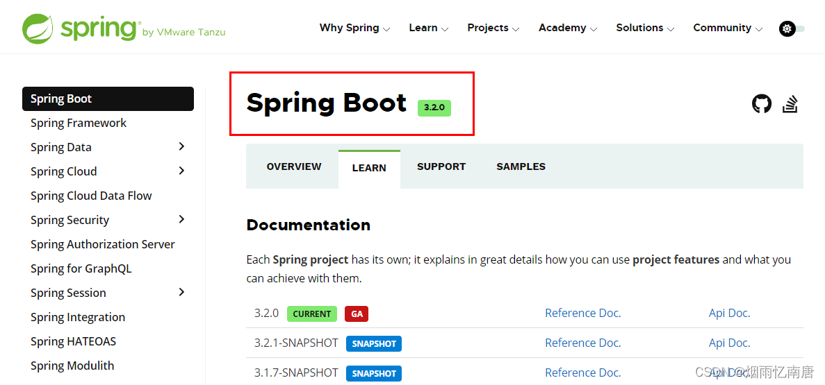一、从Boot和Cloud版本选型开始说起_springcloud、springboot版本-CSDN博客