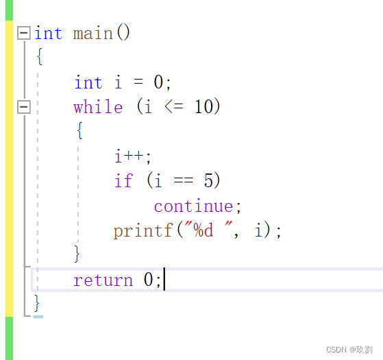 循环中的break和continue_循环break和continue-CSDN博客