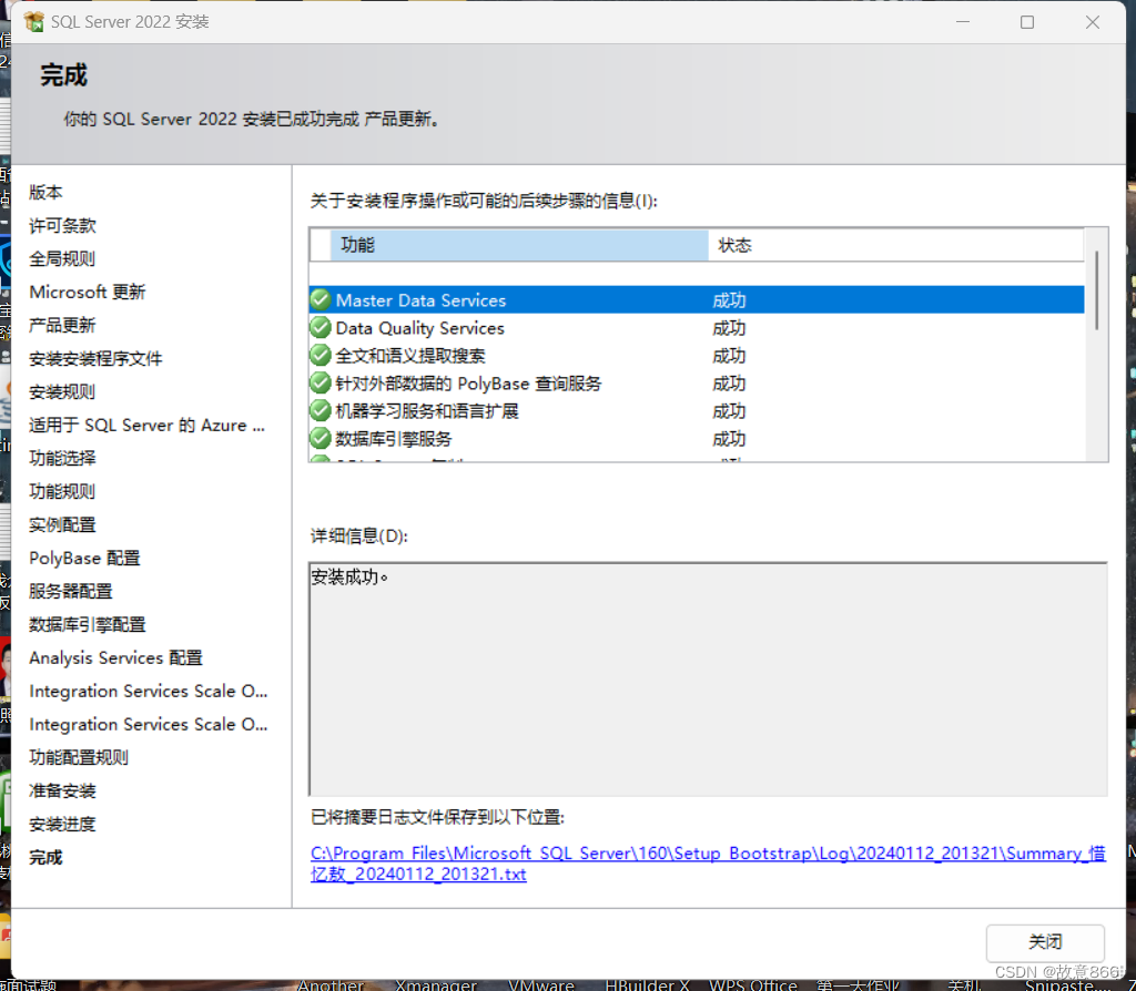 安装SQL Server 2022 Developer（保姆教程）-CSDN博客