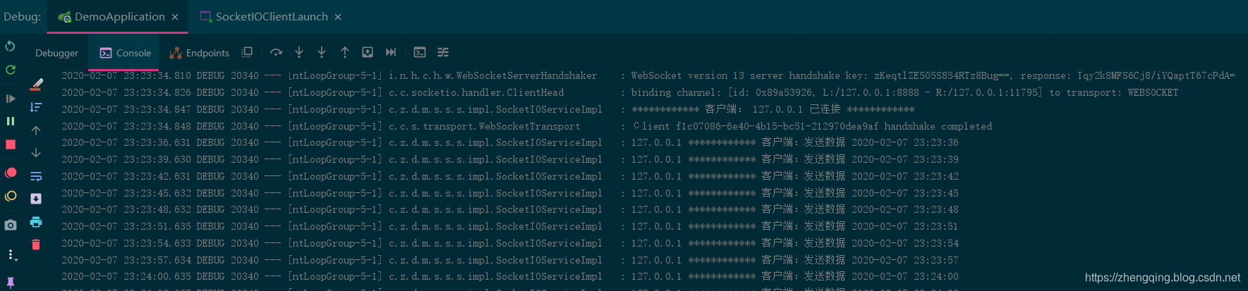 SpringBoot(23) 集成socket.io服务端和客户端实现通信_springboot socket.io-CSDN博客