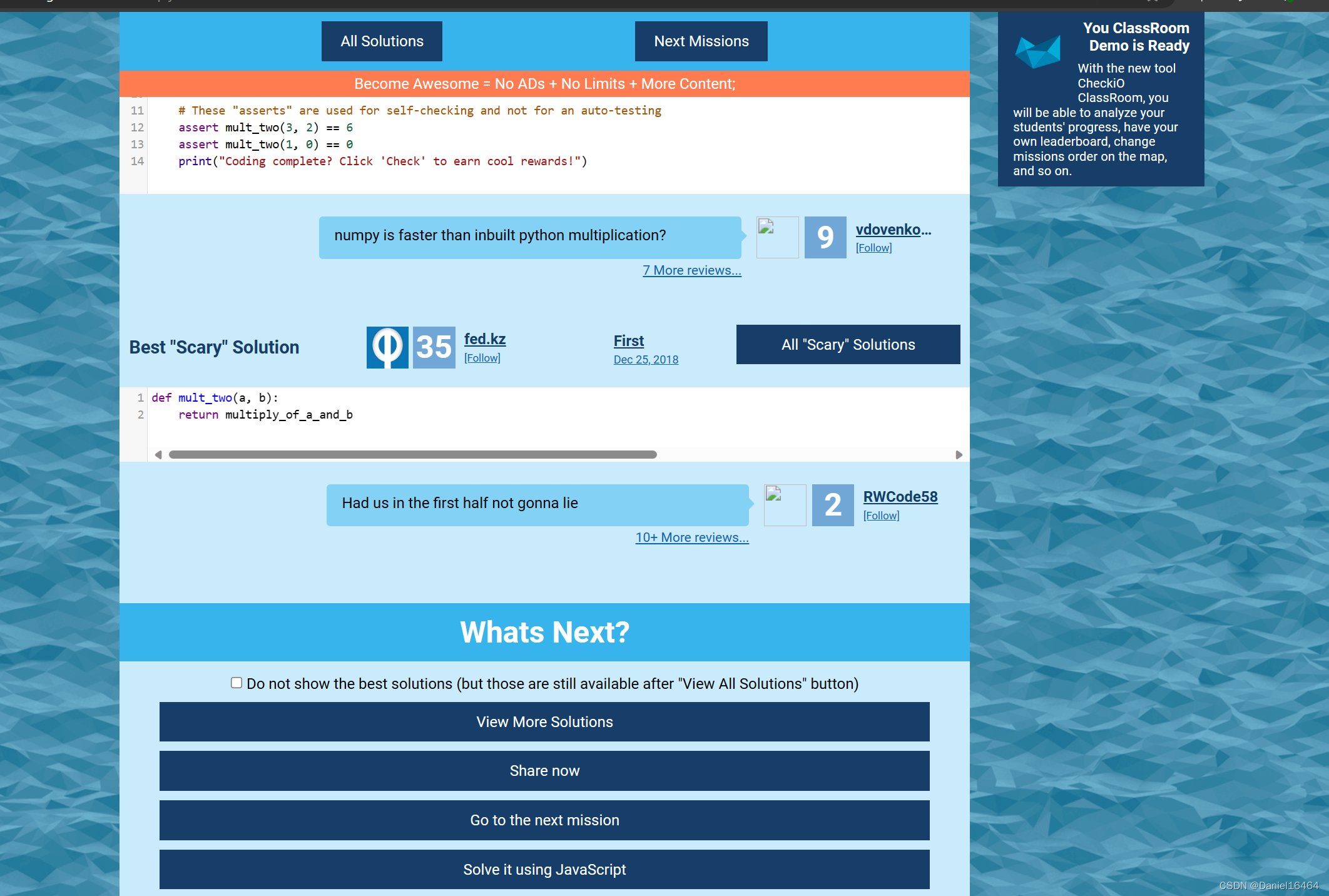 CheckiO编程挑战网站使用教程 （包含登录，使用过程等）-CSDN博客