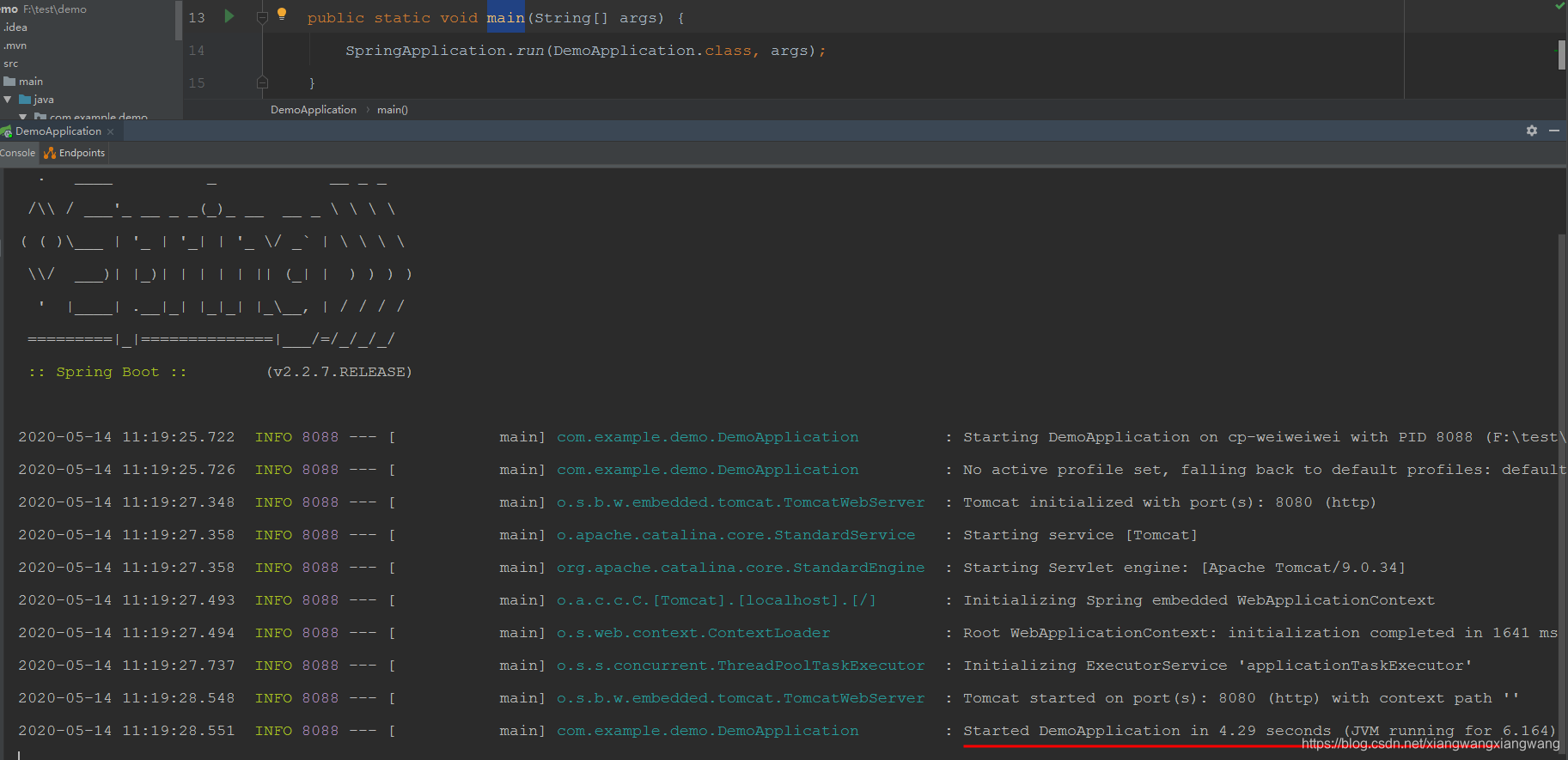 Spring Boot项目快速搭建演示及Spring Quickstart Guide中文翻译-CSDN博客
