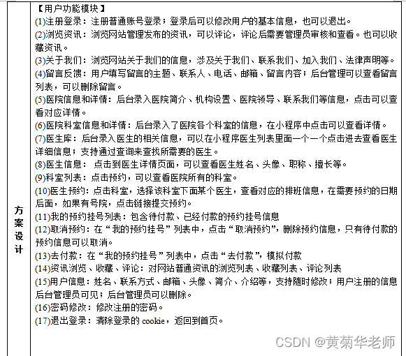 开题报告:基于java医院在线预约挂号系统 毕业设计论文开题报告模板在线预约挂号系统thymeleaf Csdn博客