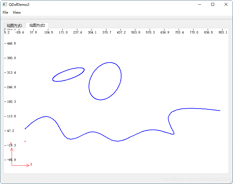 我的Qt作品（6）使用Qt完整解析dxf文件并绘制(支持椭圆和样条曲线)_qt dxf-CSDN博客