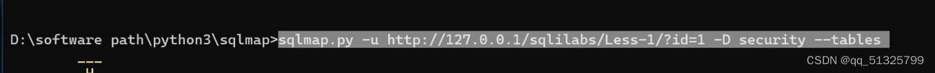Sqlmap漏洞扫描使用教程(入门图文)sqlmap进行漏洞扫描 Csdn博客 9128