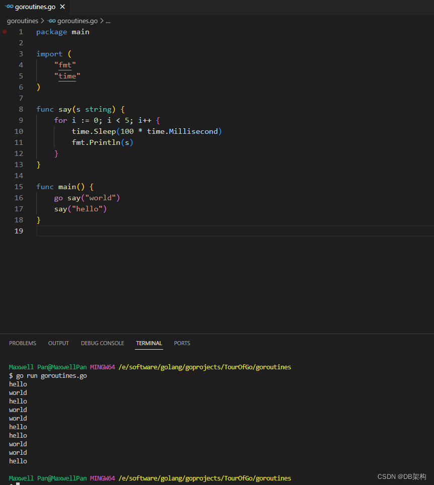 Generics & Goroutines_func index[t comparable](s []t, x t) int-CSDN博客