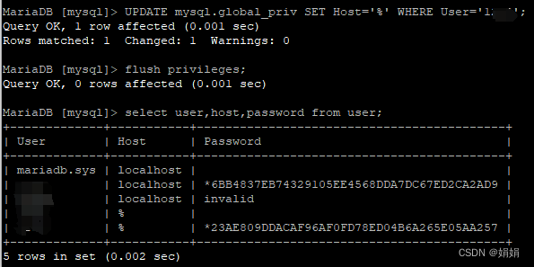 本地无法连接linux上的MariaDB数据库_dbeaver连接mariadb-CSDN博客