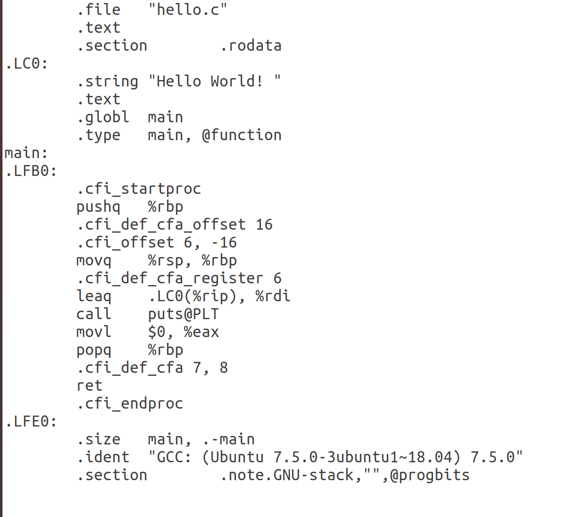 Ubuntu系统下Linux GCC常用命令和ELF文件格式_ubuntu elf-CSDN博客