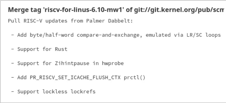 Linux 6.10 将支持 RISC-V 架构下的 Rust 编程语言-CSDN博客