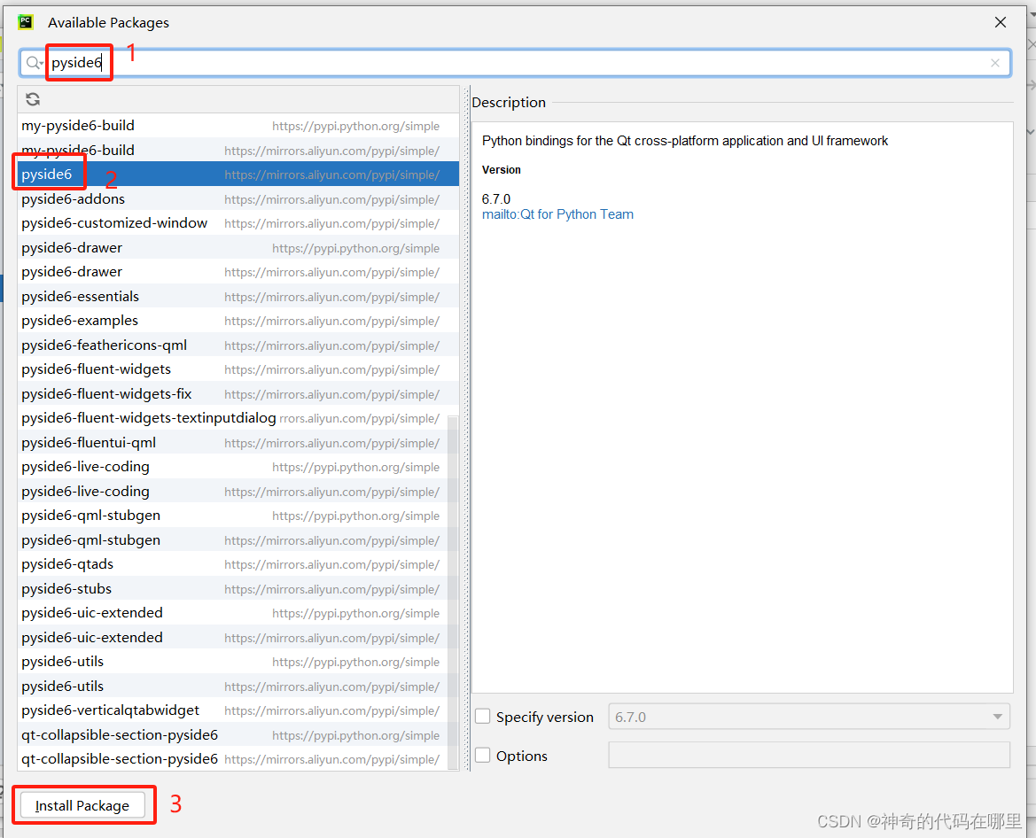 PySide6应用实践 | 在PyCharm中安装、部署、启动PySide6-CSDN博客