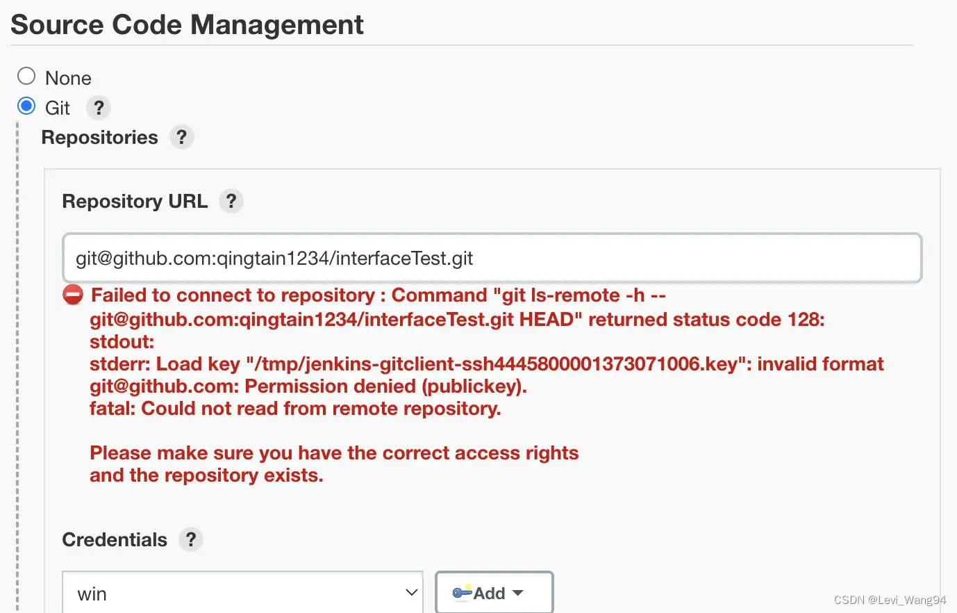 记录一次Jenkins项目无法连接gitlab_jenkins 无法连接仓库-CSDN博客