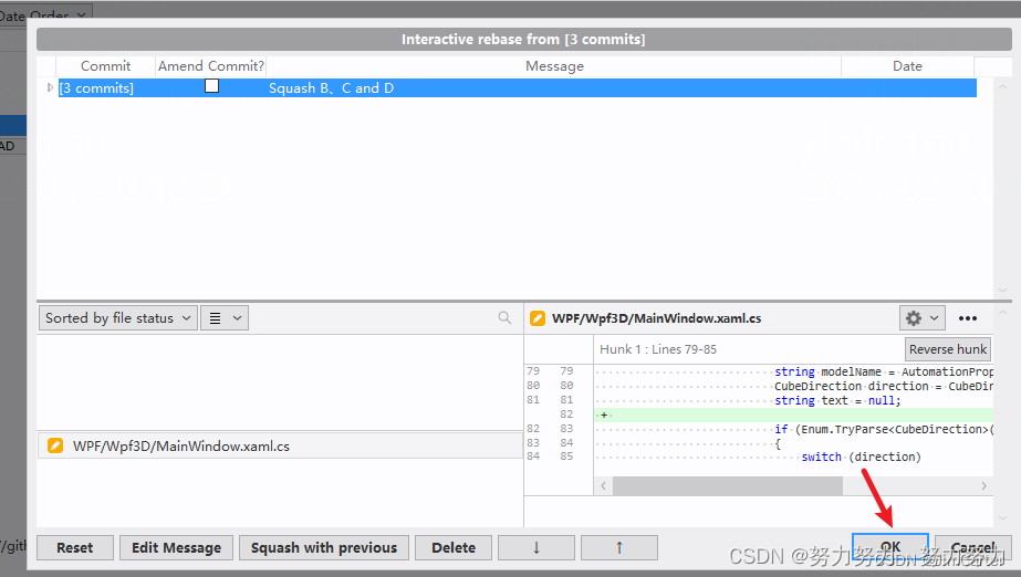 【Git】常用命令commit提交，push推送，merge，添加分支branch_git commit和git push-CSDN博客