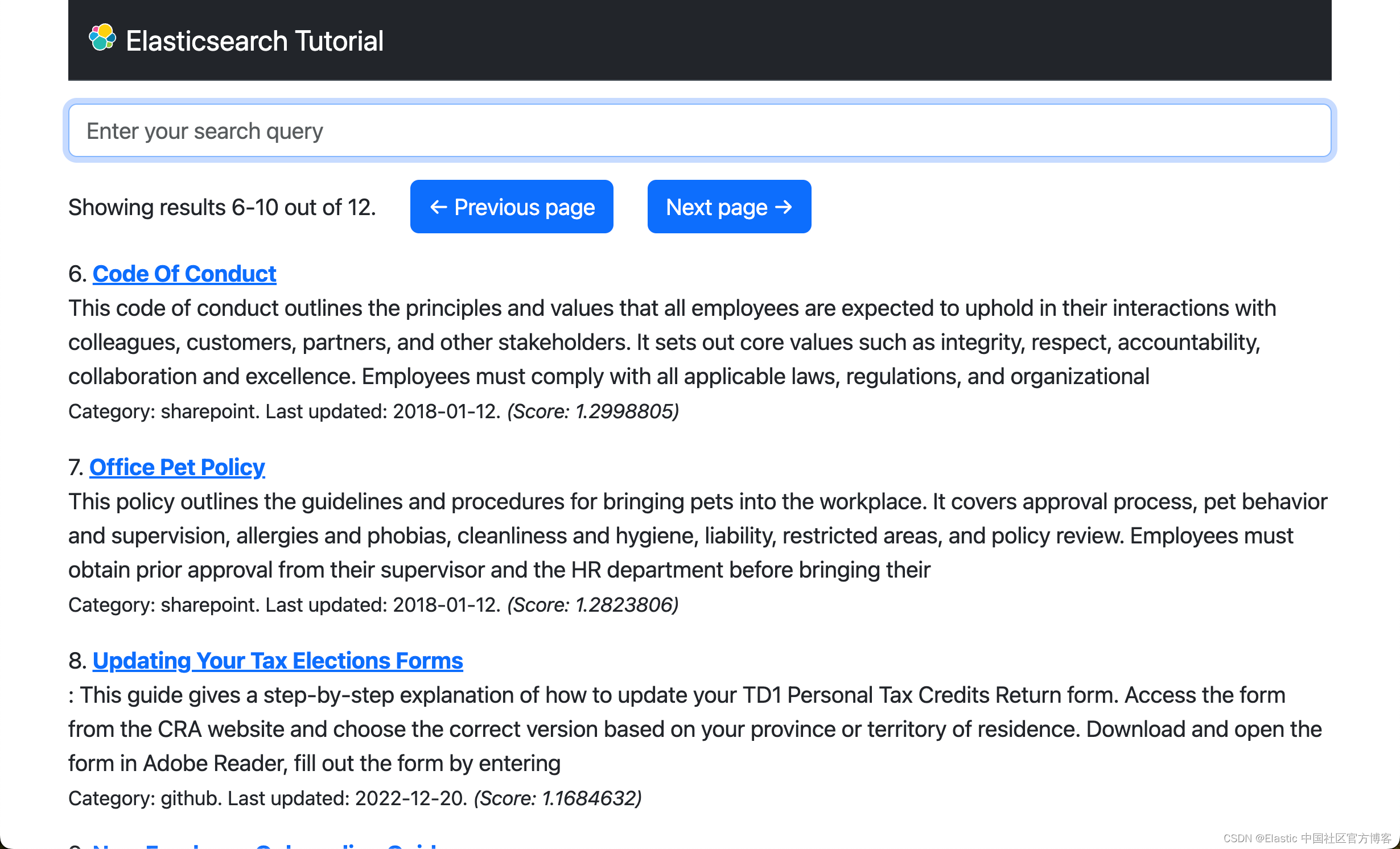 Elasticsearch：Search tutorial - 使用 Python 进行搜索 （二）_elasticsearch python search-CSDN博客